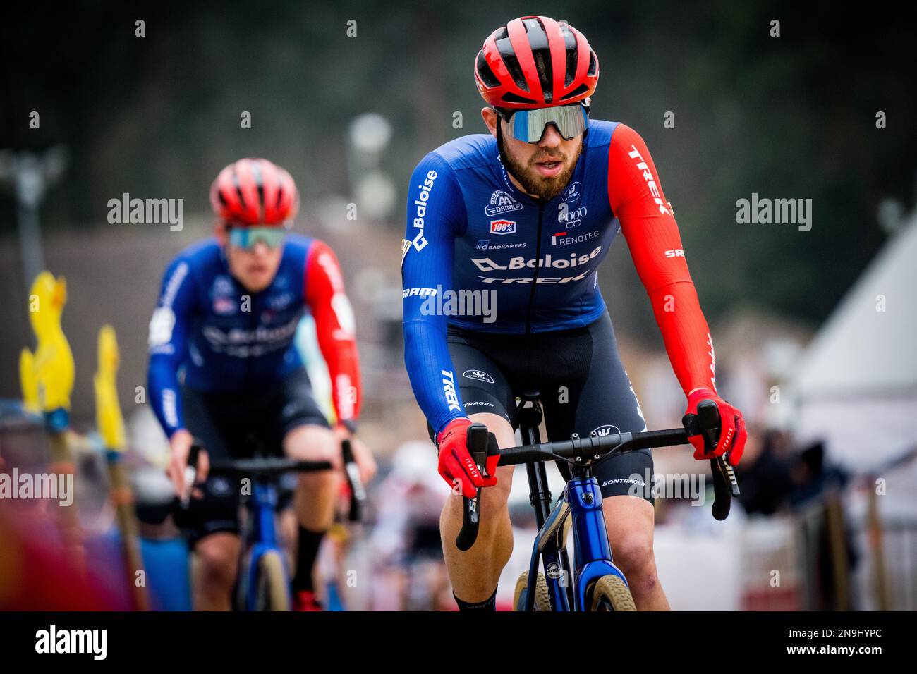 Dutch Joris Nieuwenhuis pictured in action during the men's elite race ...