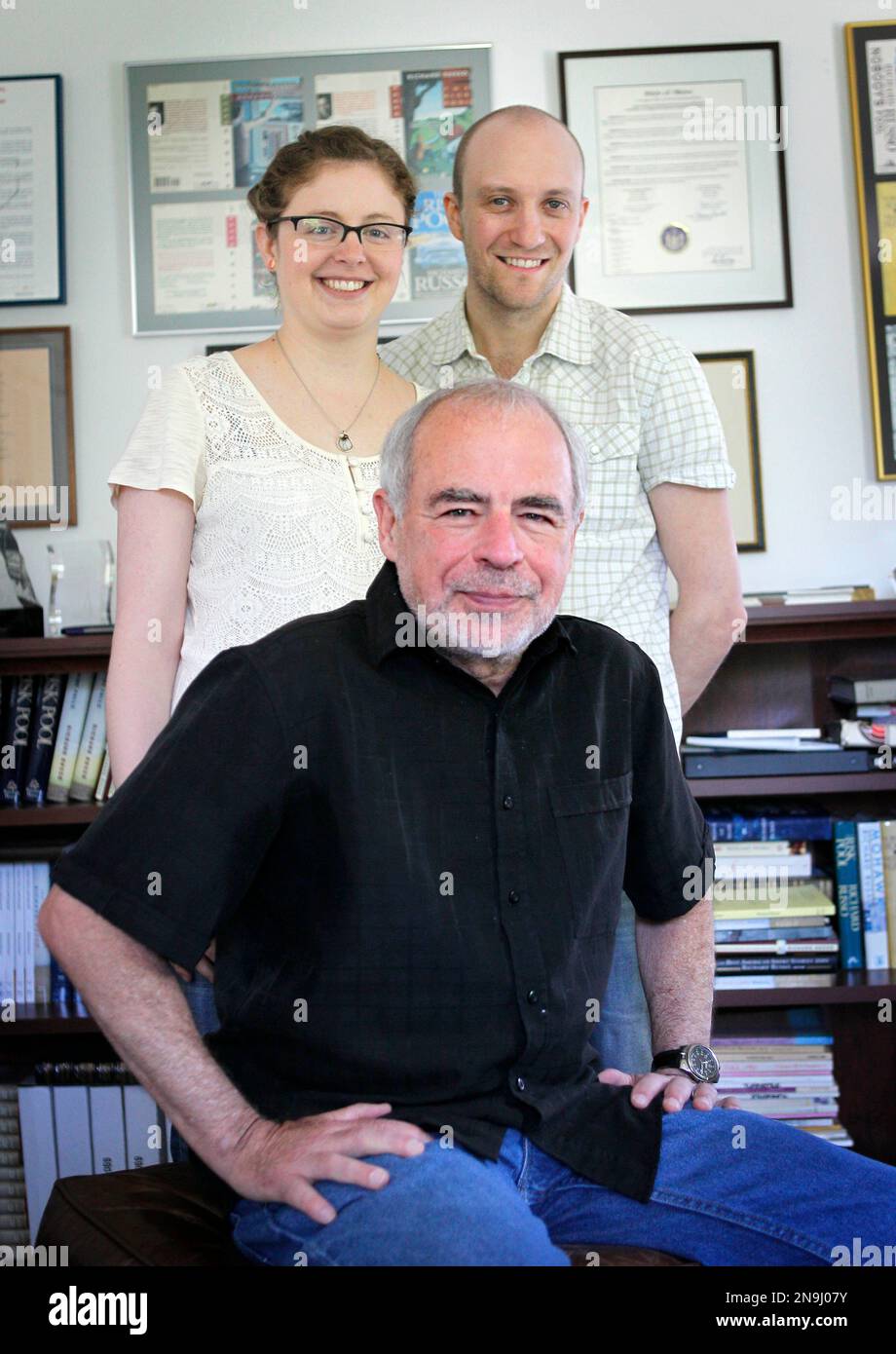 In this photo made Thursday, June 14, 2012, Pulitzer Prize-winning ...