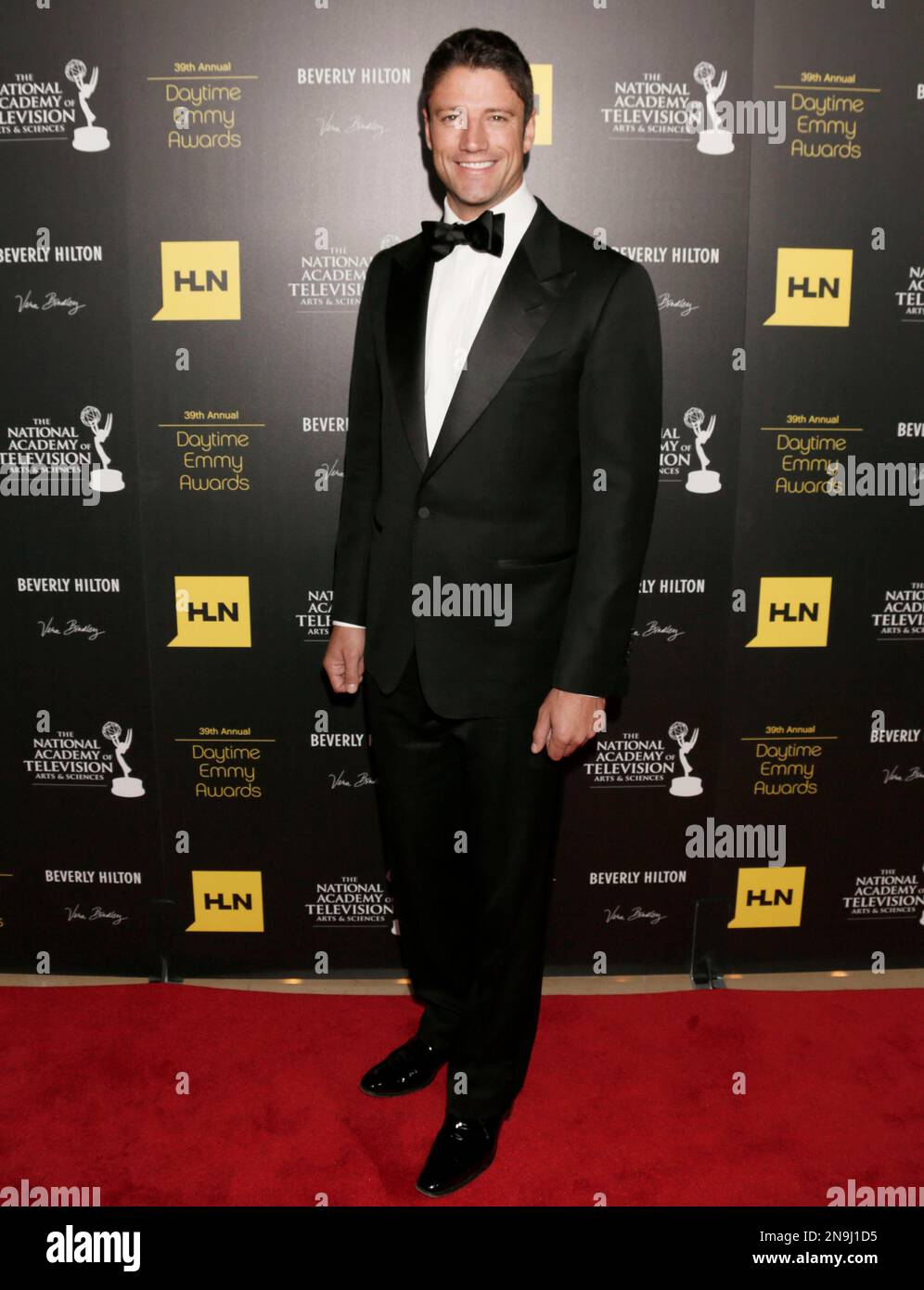 Actors James Scott arrives at the 39th Annual Daytime Emmy Awards on ...