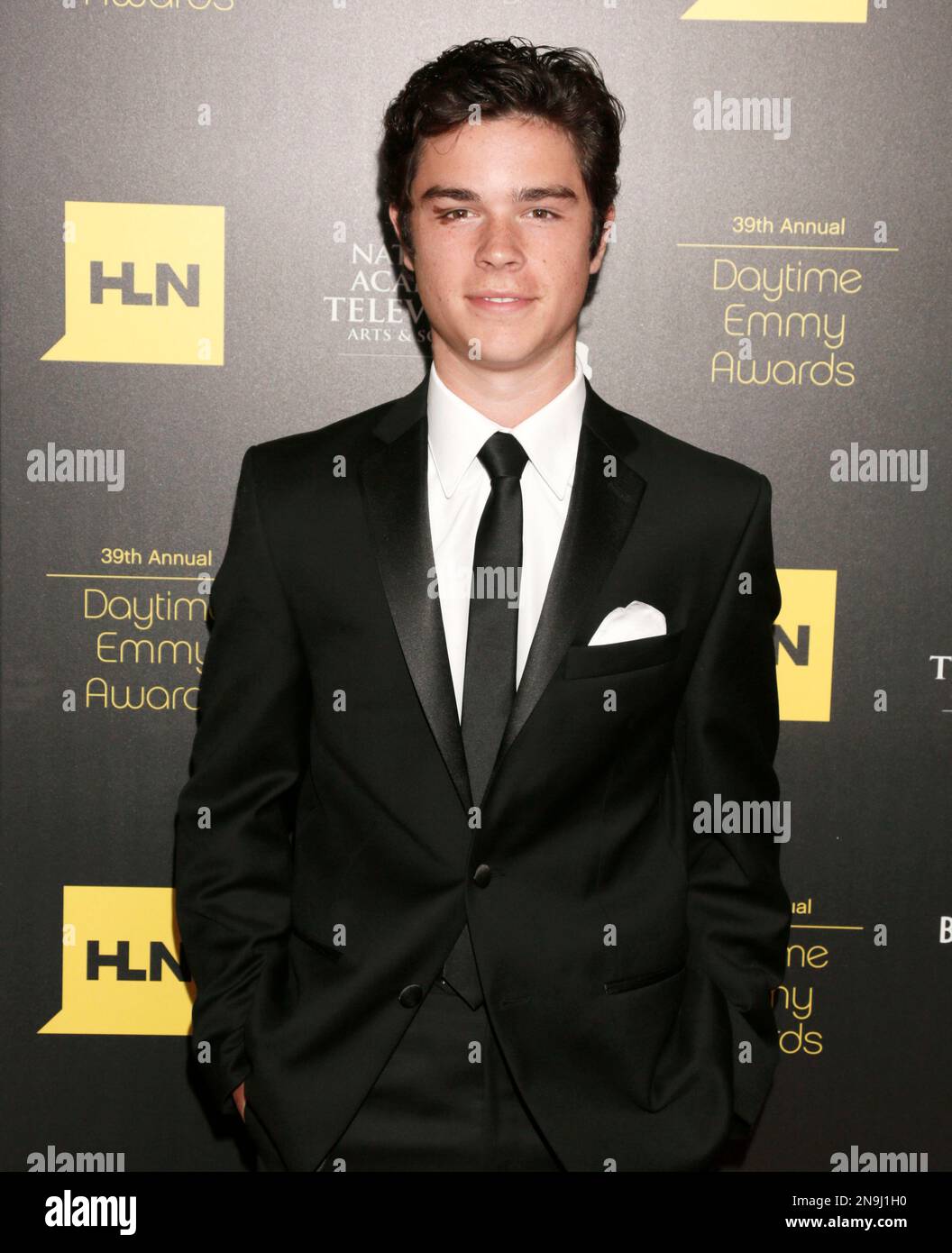 Eddie Alderson arrives at the 39th Annual Daytime Emmy Awards on HLN at ...