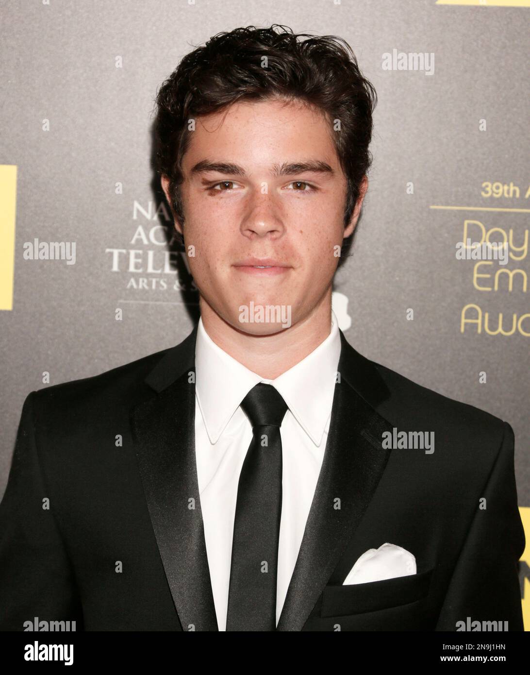 Eddie Alderson arrives at the 39th Annual Daytime Emmy Awards on HLN at ...