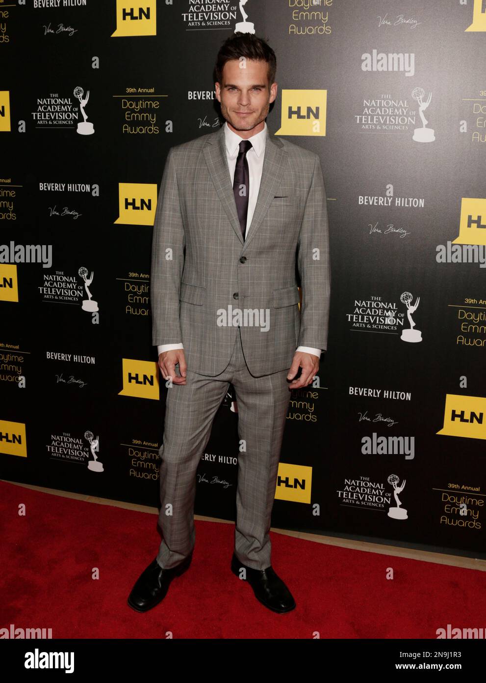 Greg Rikaart arrives at the 39th Annual Daytime Emmy Awards on HLN at ...