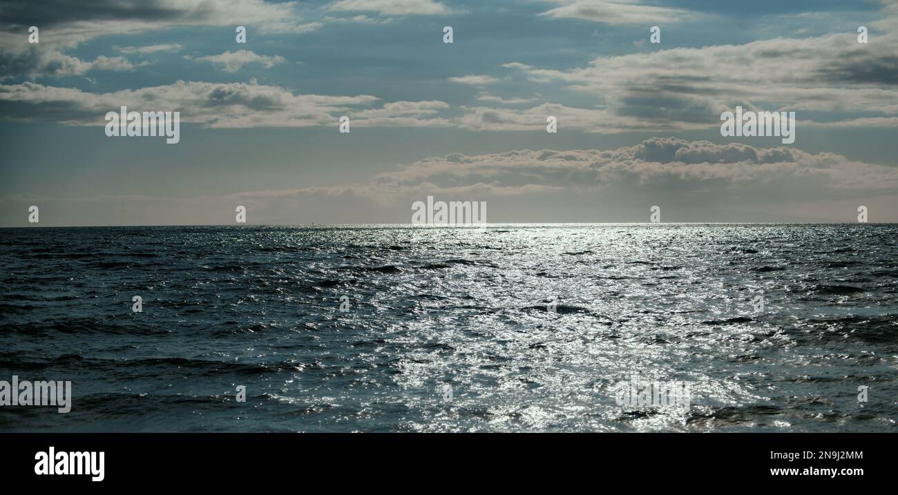 Calm sea water surface texture with splashes and waves. Abstract nature ...