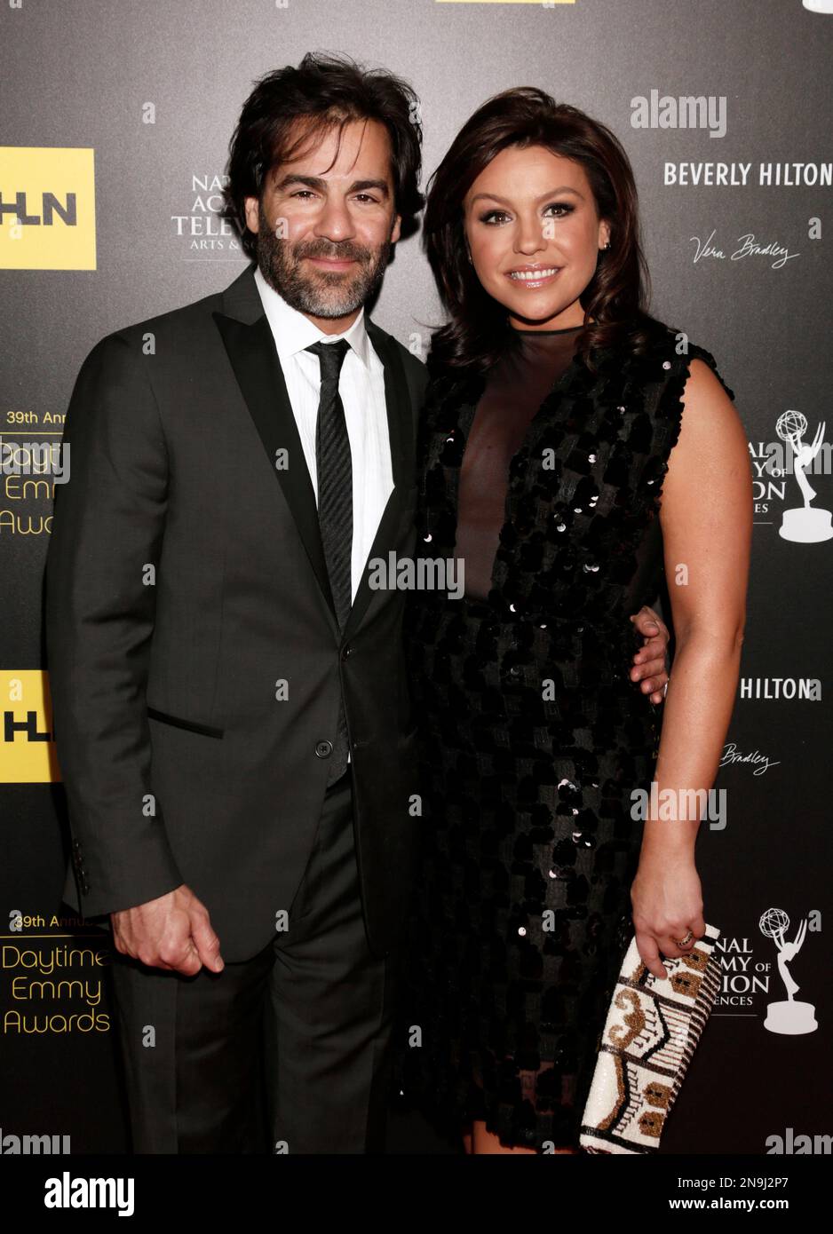John Cusimano, left, and Rachael Ray arrive at the 39th Annual Daytime ...