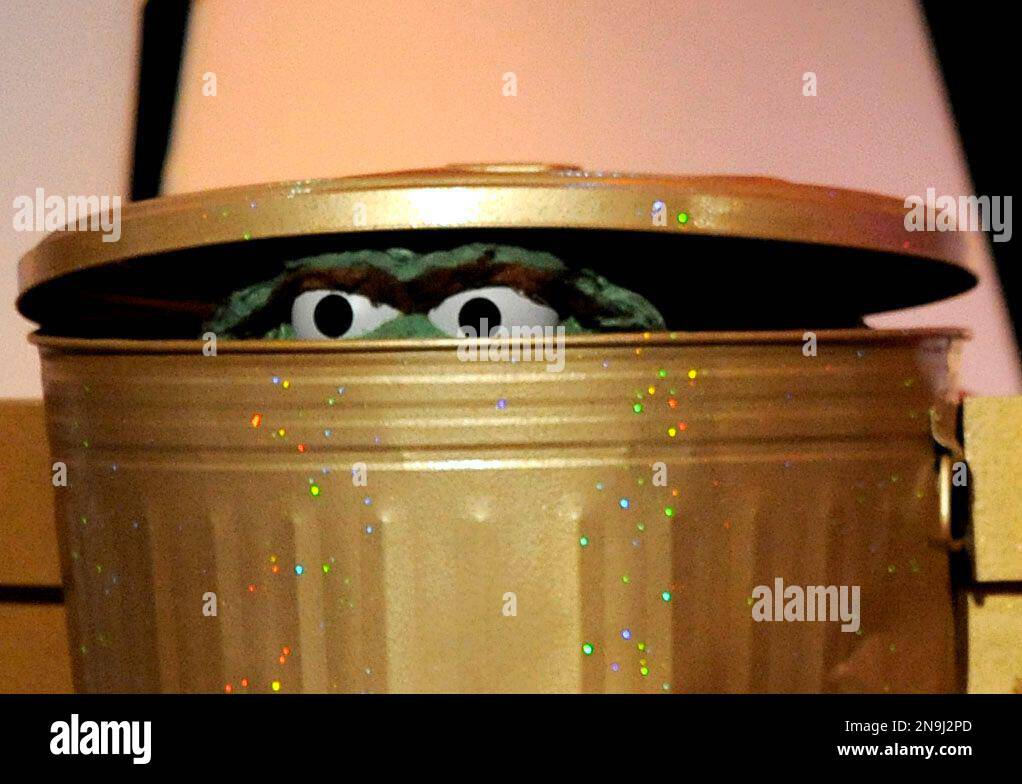 Oscar the Grouch appears onstage at the 39th Annual Daytime Emmy Awards ...