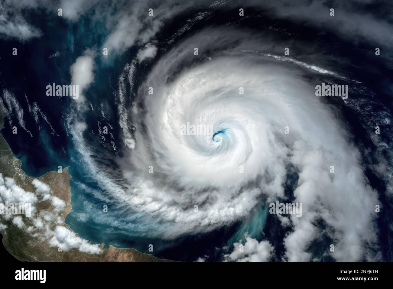 Ice storm seen by satellite hi-res stock photography and images - Alamy