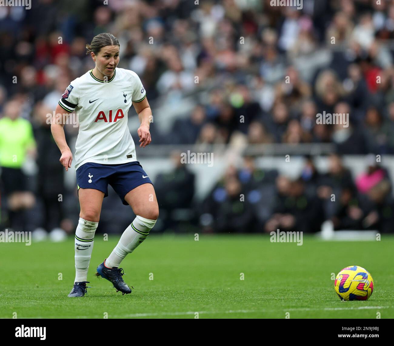 London, UK. 12th Feb, 2023. Amy Turner of Spurs women during the The FA ...