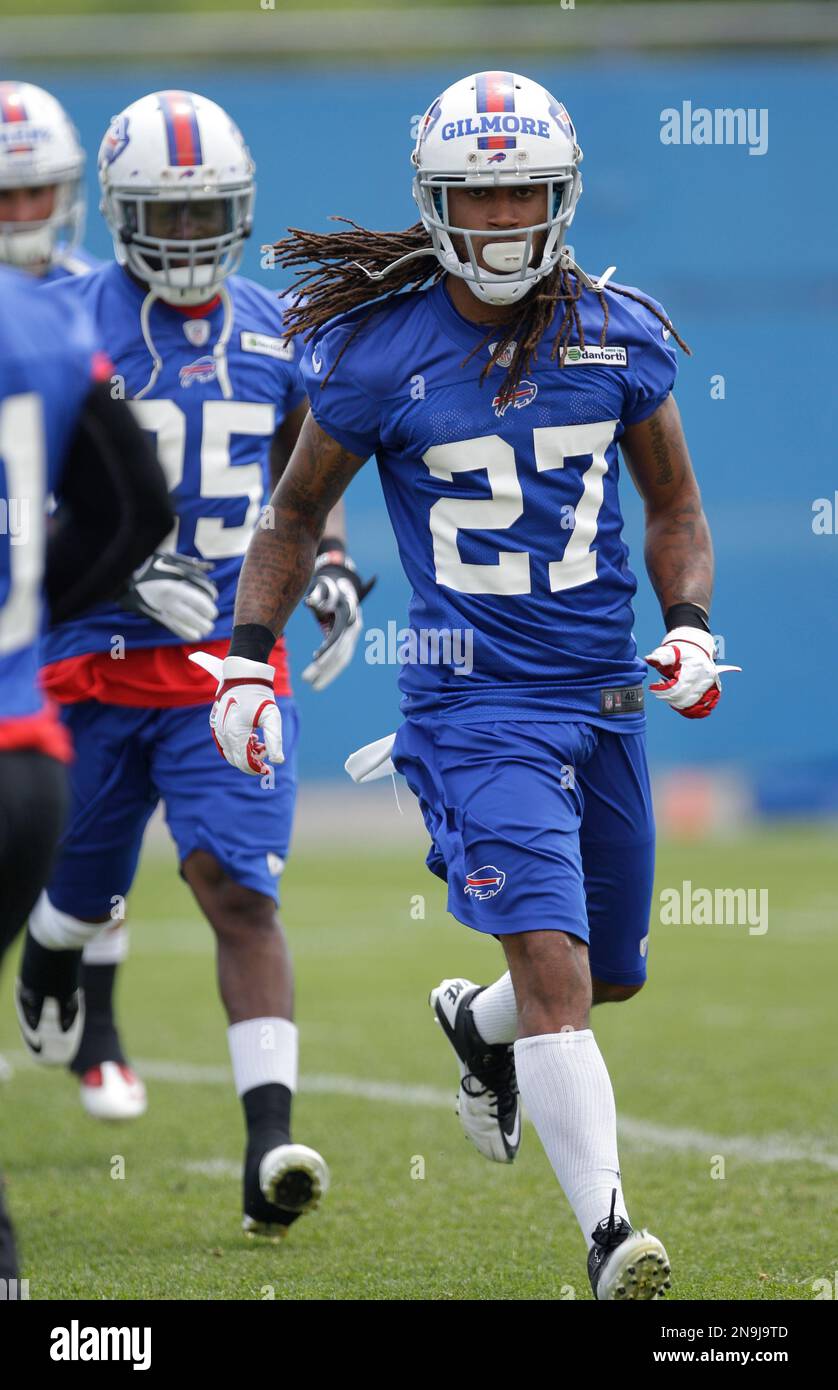 Buffalo Bills' Stephon Gilmore during NFL football practice in Orchard ...