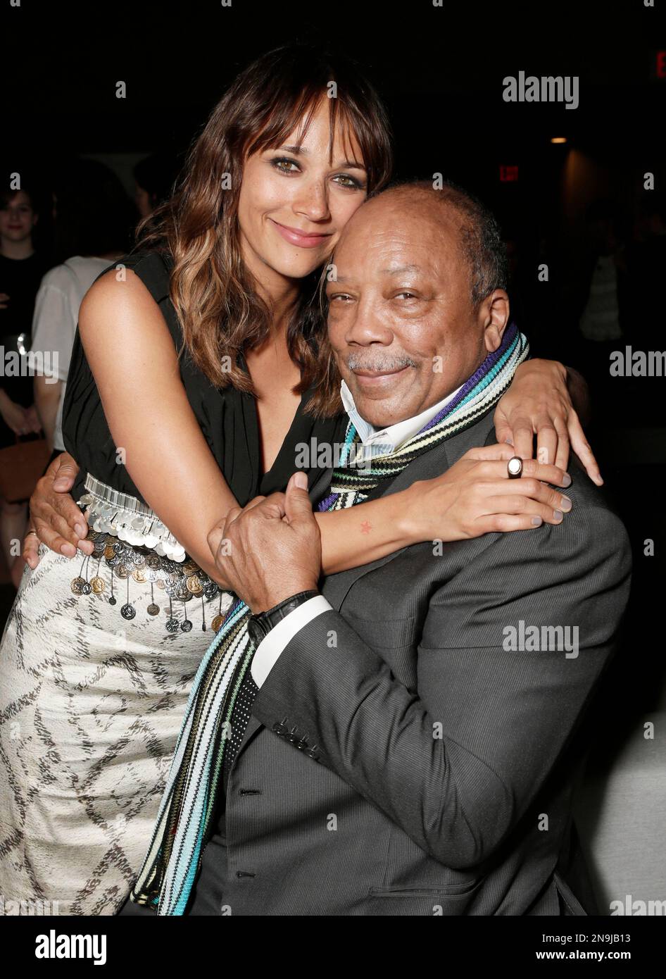 COMMERCIAL IMAGE - Actress Rashida Jones and Musician/producer Quincy ...