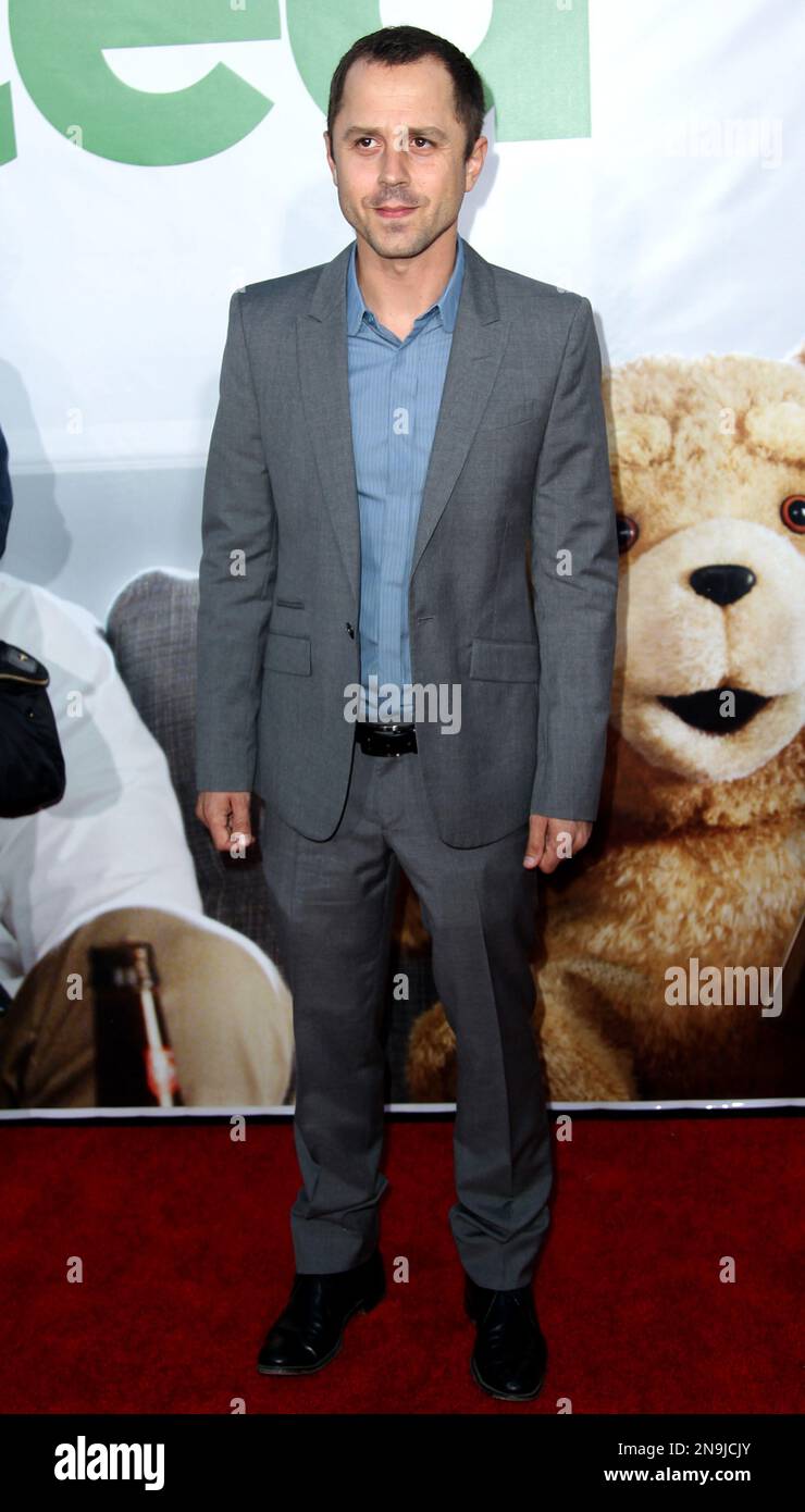 Cast member Giovanni Ribisi arrives at the premiere for "Ted" on ...