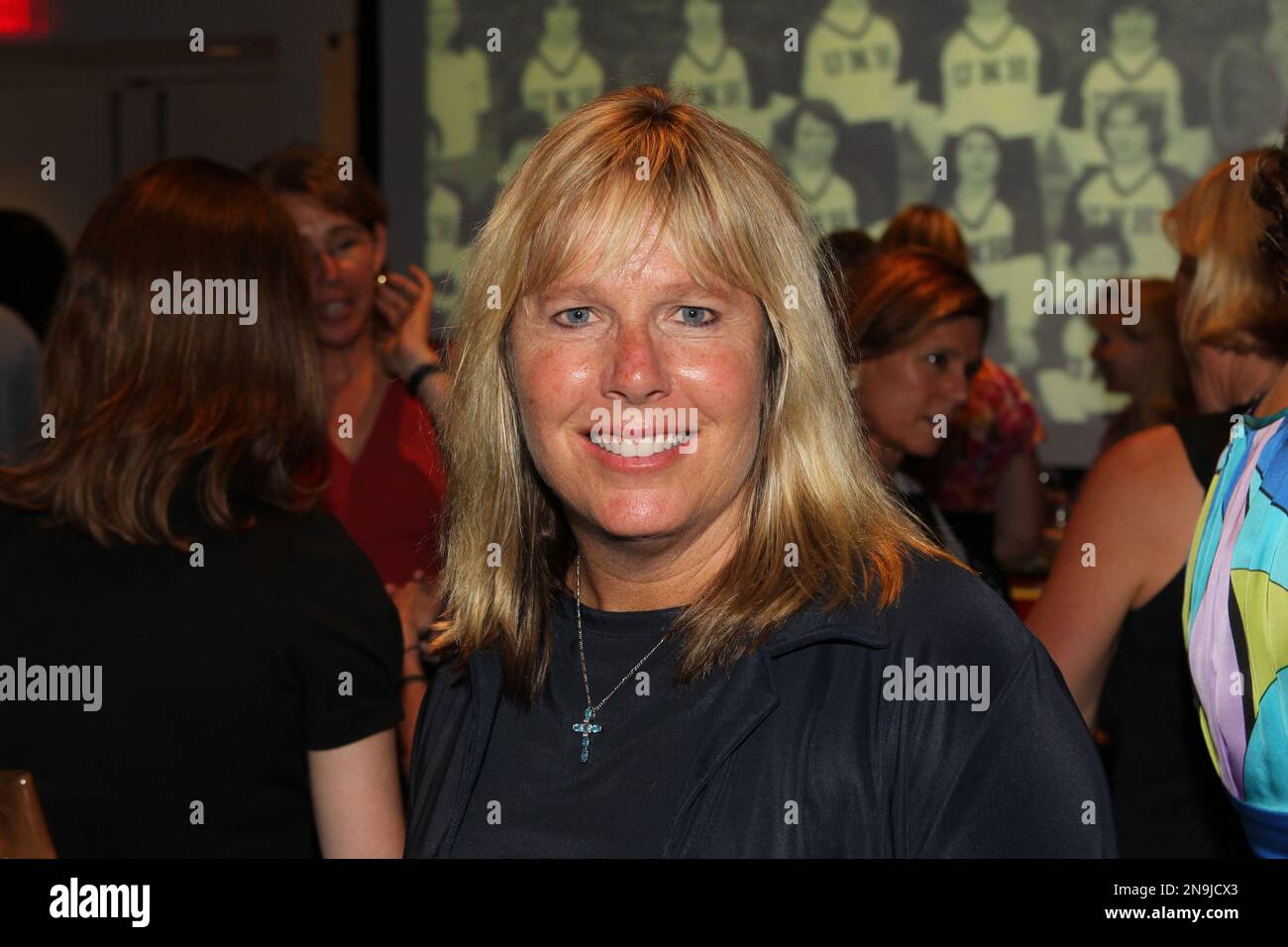 Dot Richardson attends espnW's unveiling the world's largest photo ...
