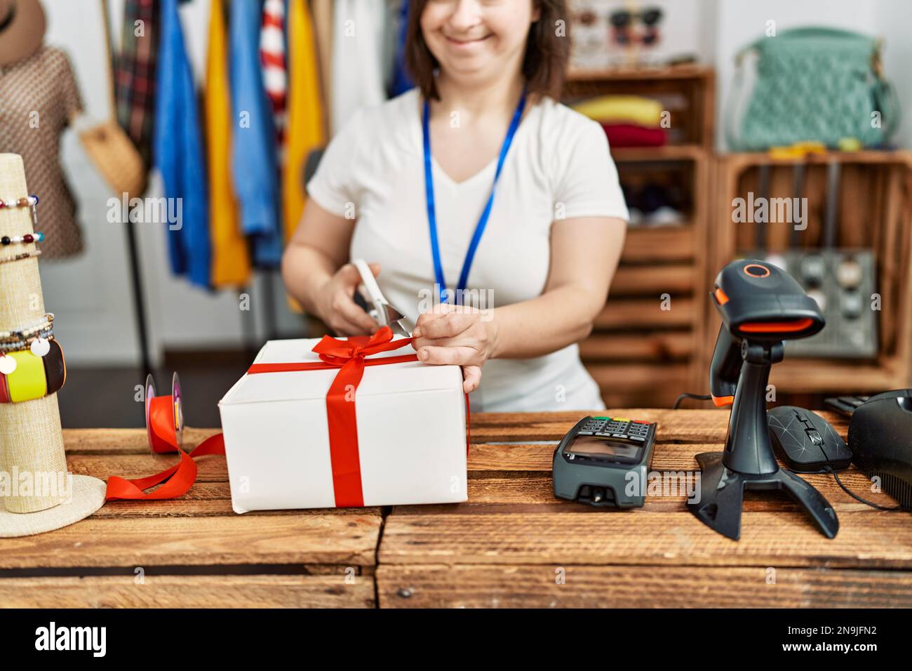 Disabled employee retail hi-res stock photography and images - Alamy