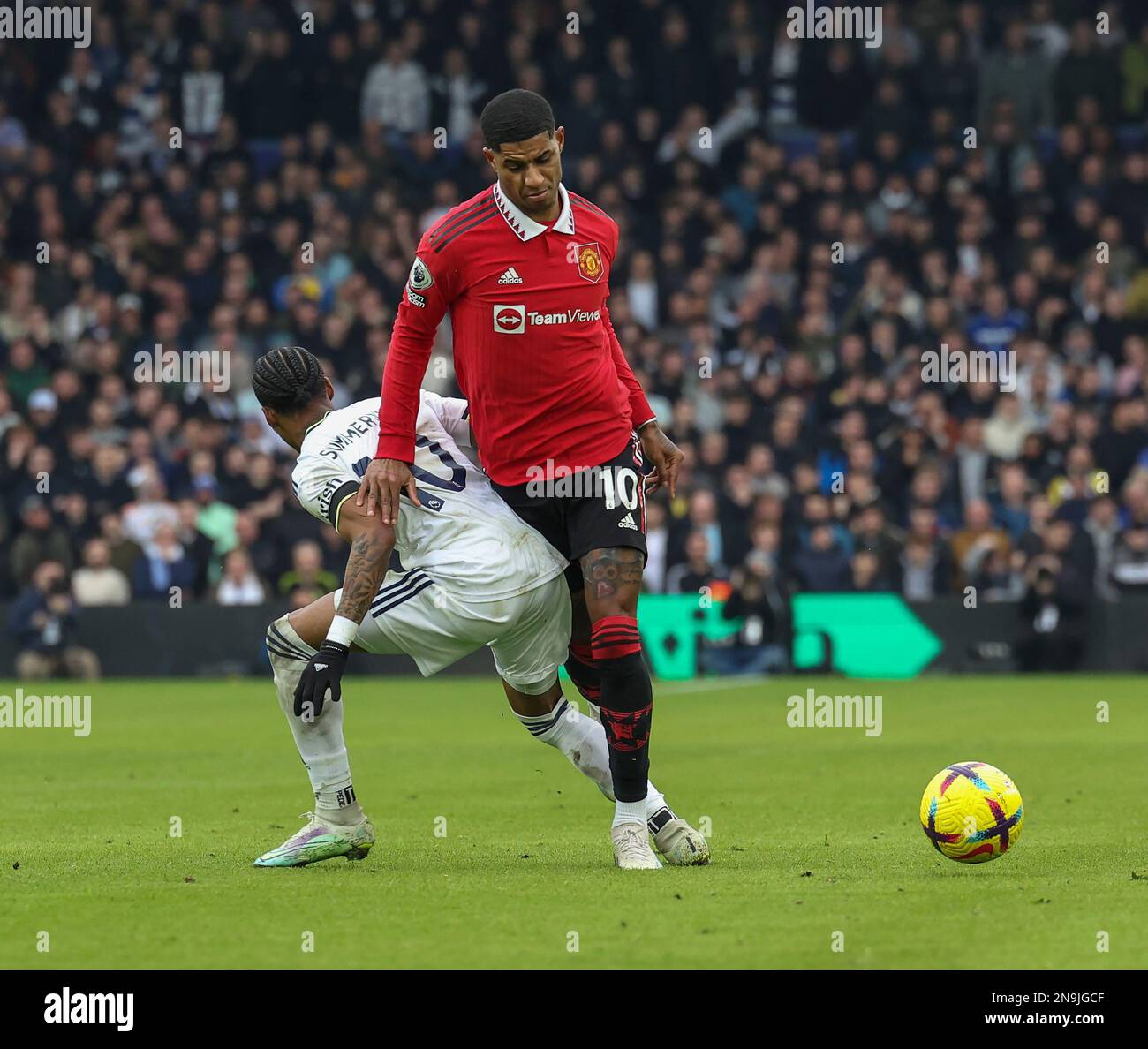 Elland Road, Leeds, Yorkshire, UK. 12th Feb, 2023. Premier League ...