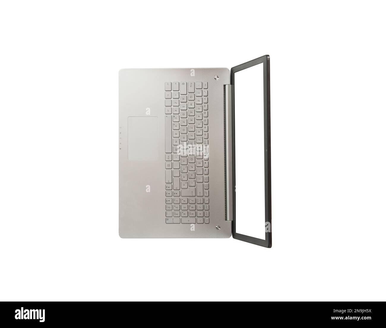 Sharing a laptop computer hi-res stock photography and images - Alamy