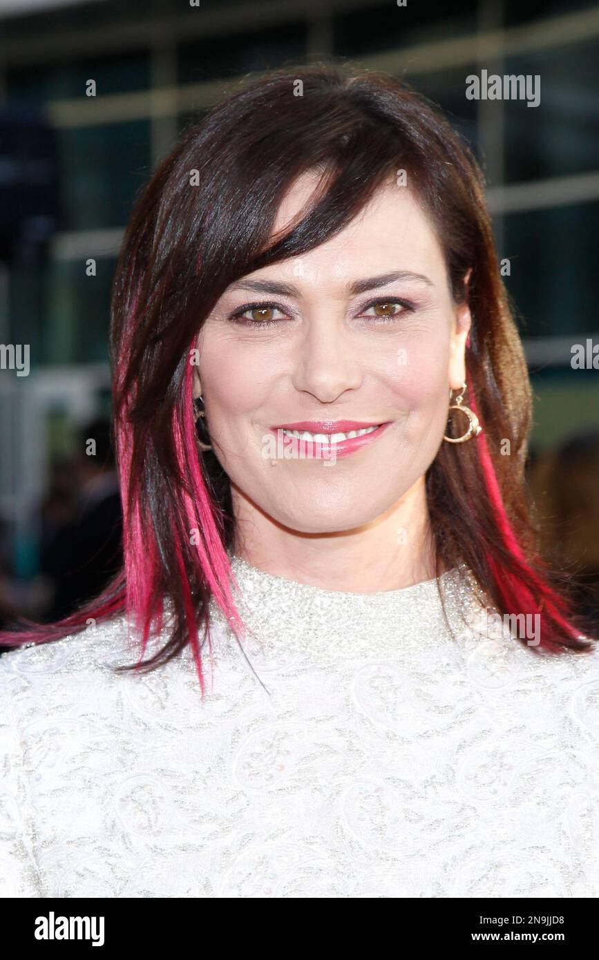 Actress Michelle Forbes attends the premiere of HBO's series "The ...