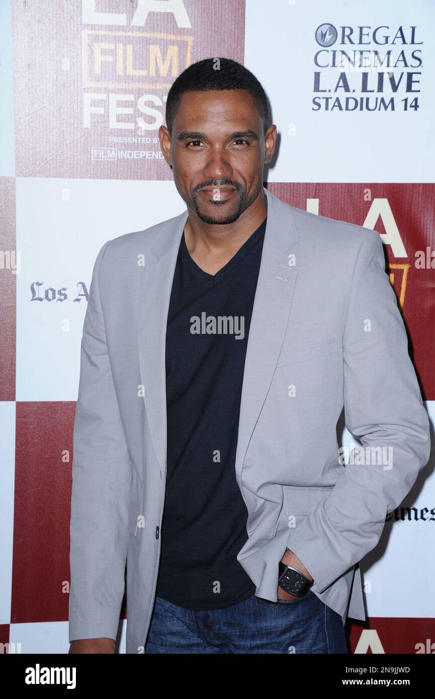 Kent Faulcon arrives at the L.A. gala screening for "Middle of Nowhere ...