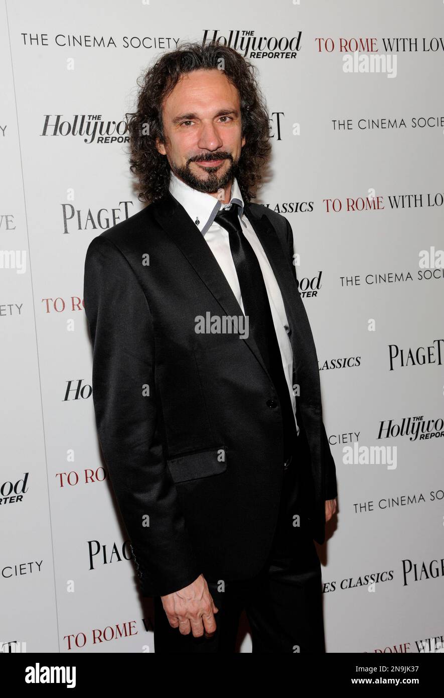 Italian tenor Fabio Armiliato arrives at a special screening of "To ...