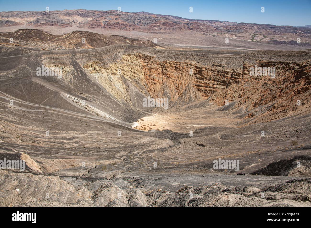 Ubehebe Crater in Death Valley National Park Stock Photo - Alamy