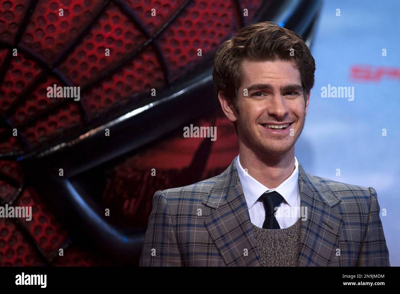 Actor Andrew Garfield arrives for the German premiere of the movie 'The ...