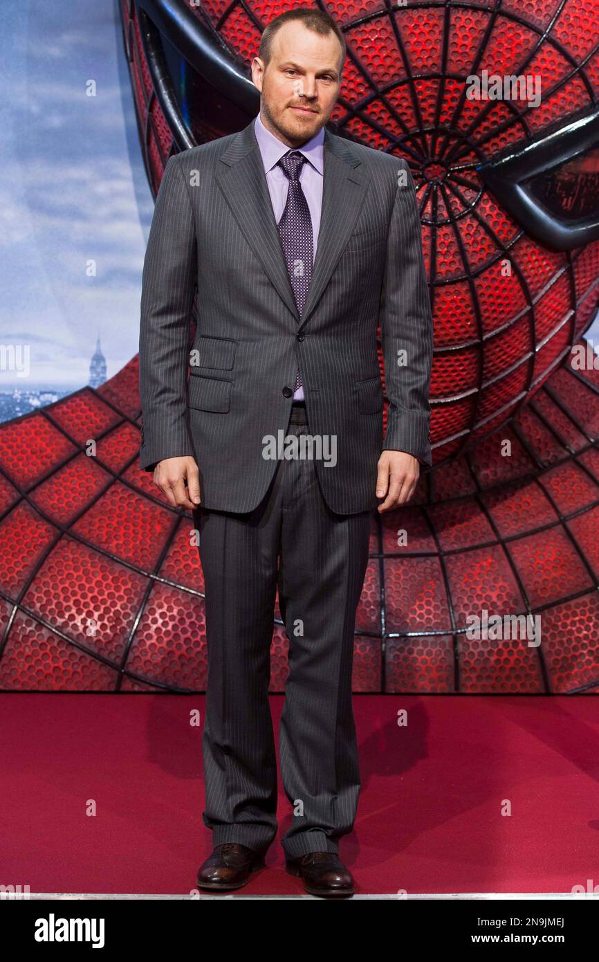 Director Marc Webb arrives for the German premiere of the movie 'The ...
