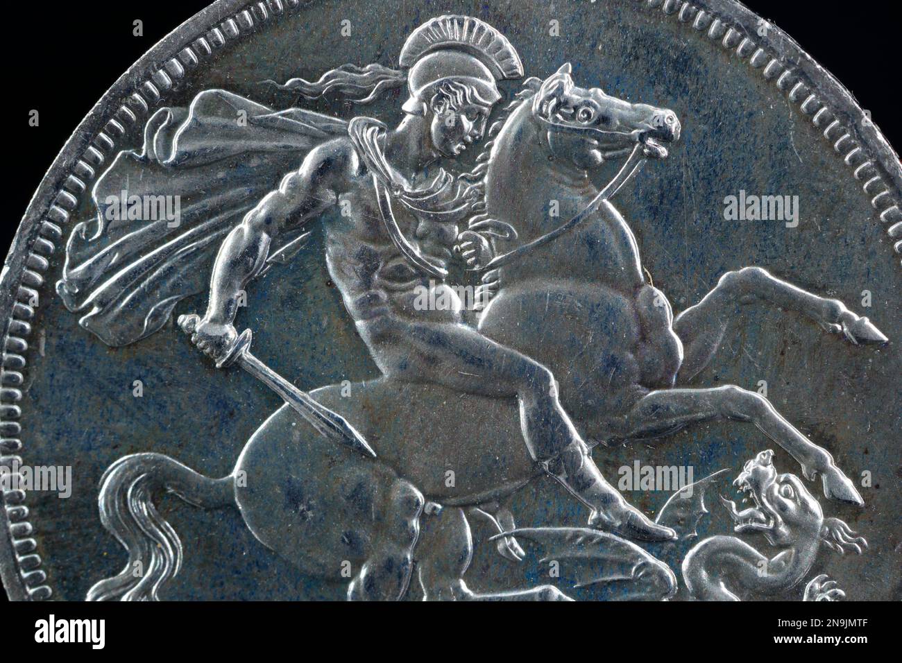1951 crown coin hi-res stock photography and images - Alamy