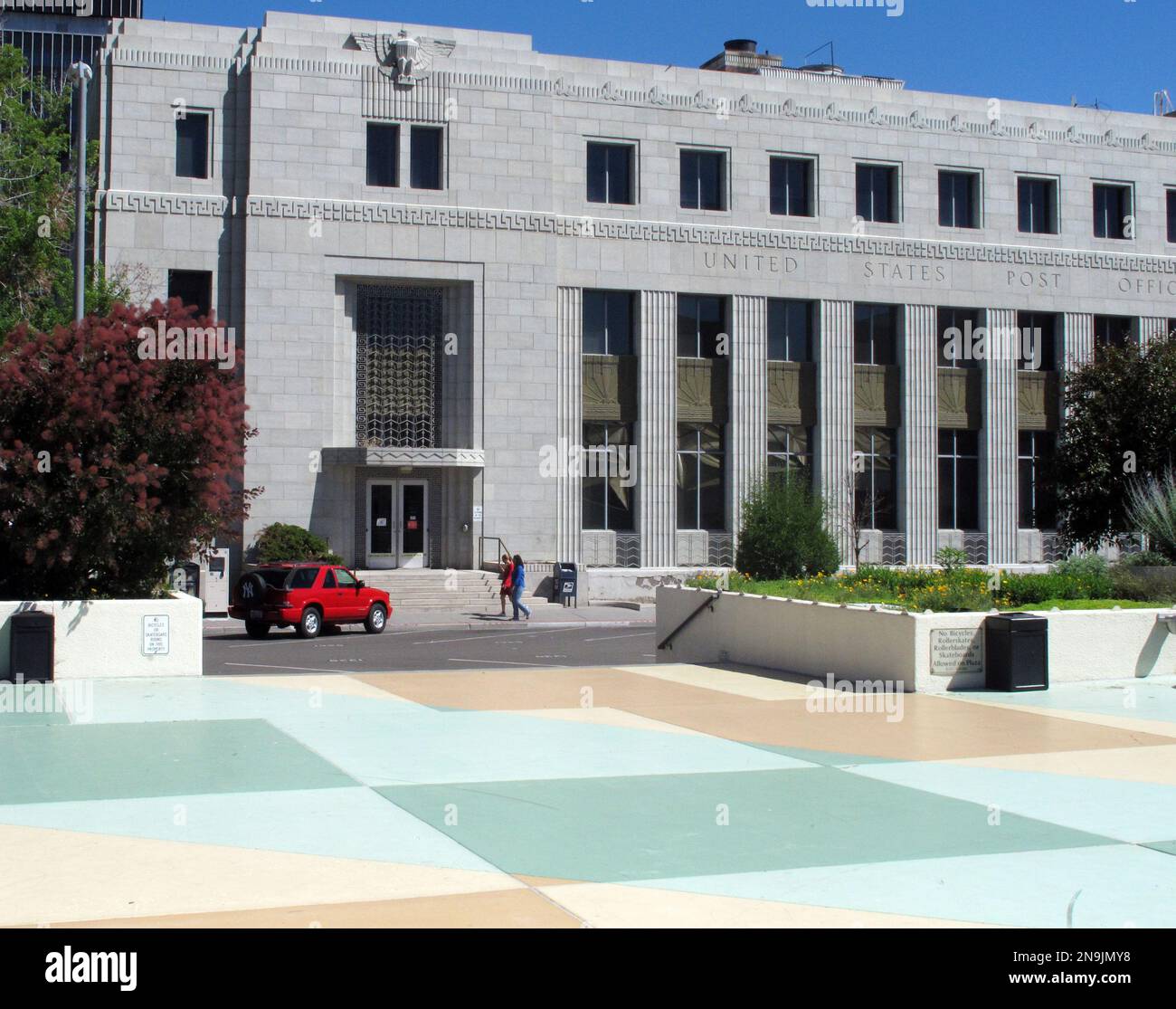 Exterior view of the historic U.S. Post Office in downtown Reno, Nev ...