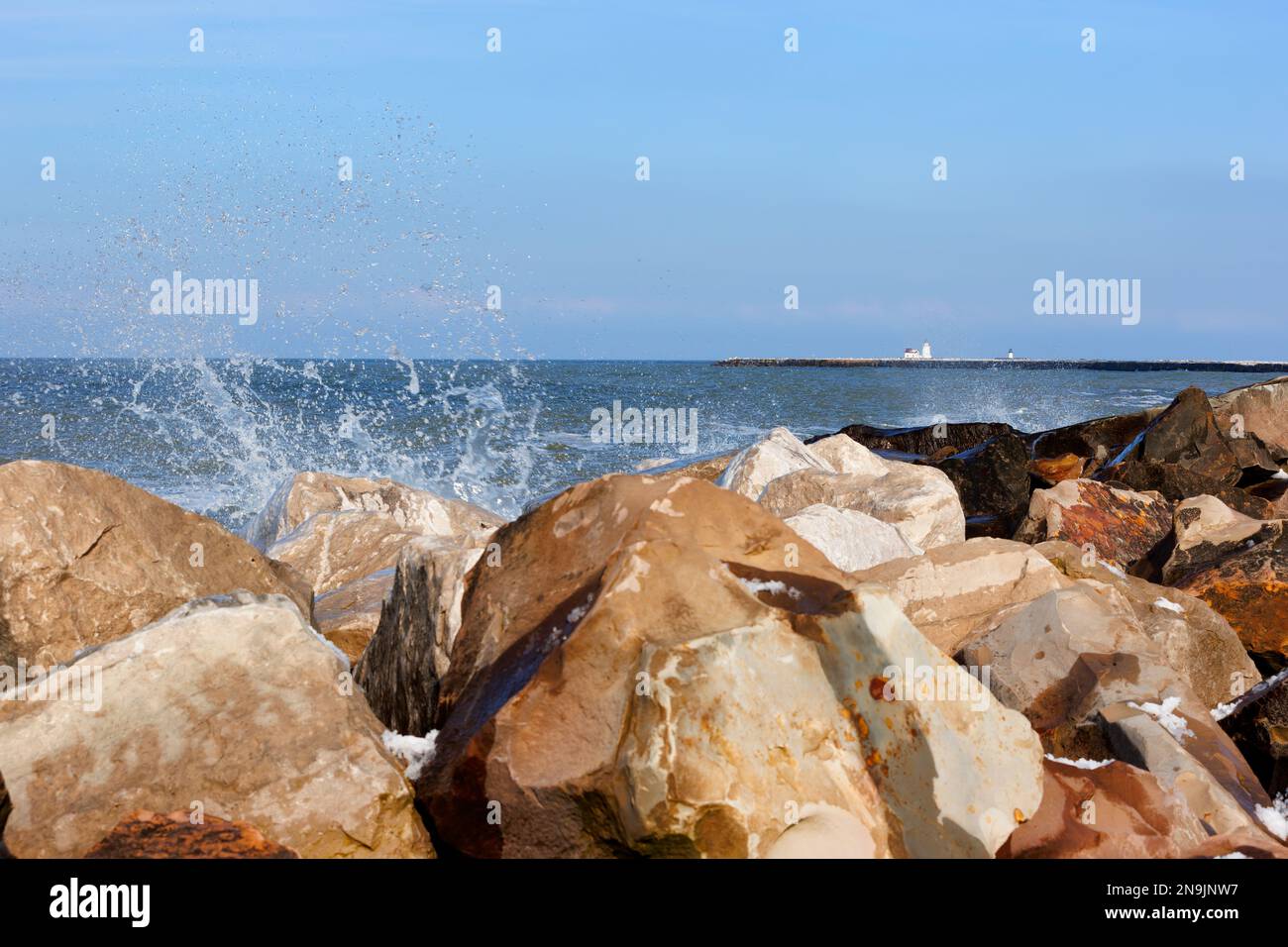 Wind blown lake hi-res stock photography and images - Alamy