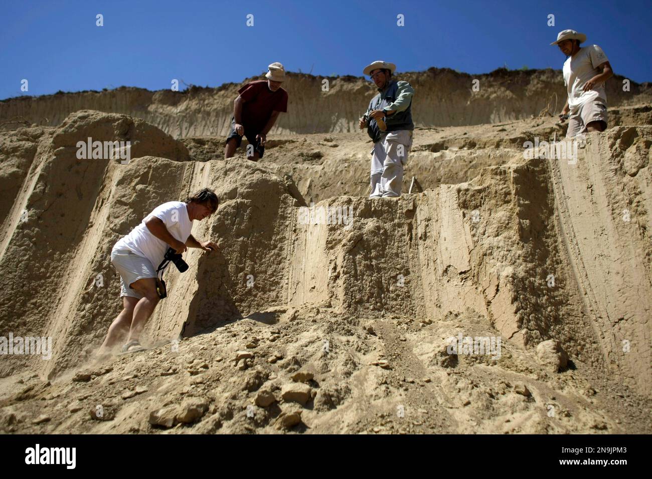In this photo taken Monday, July 19, 2012, Miomir Korac, left, the ...