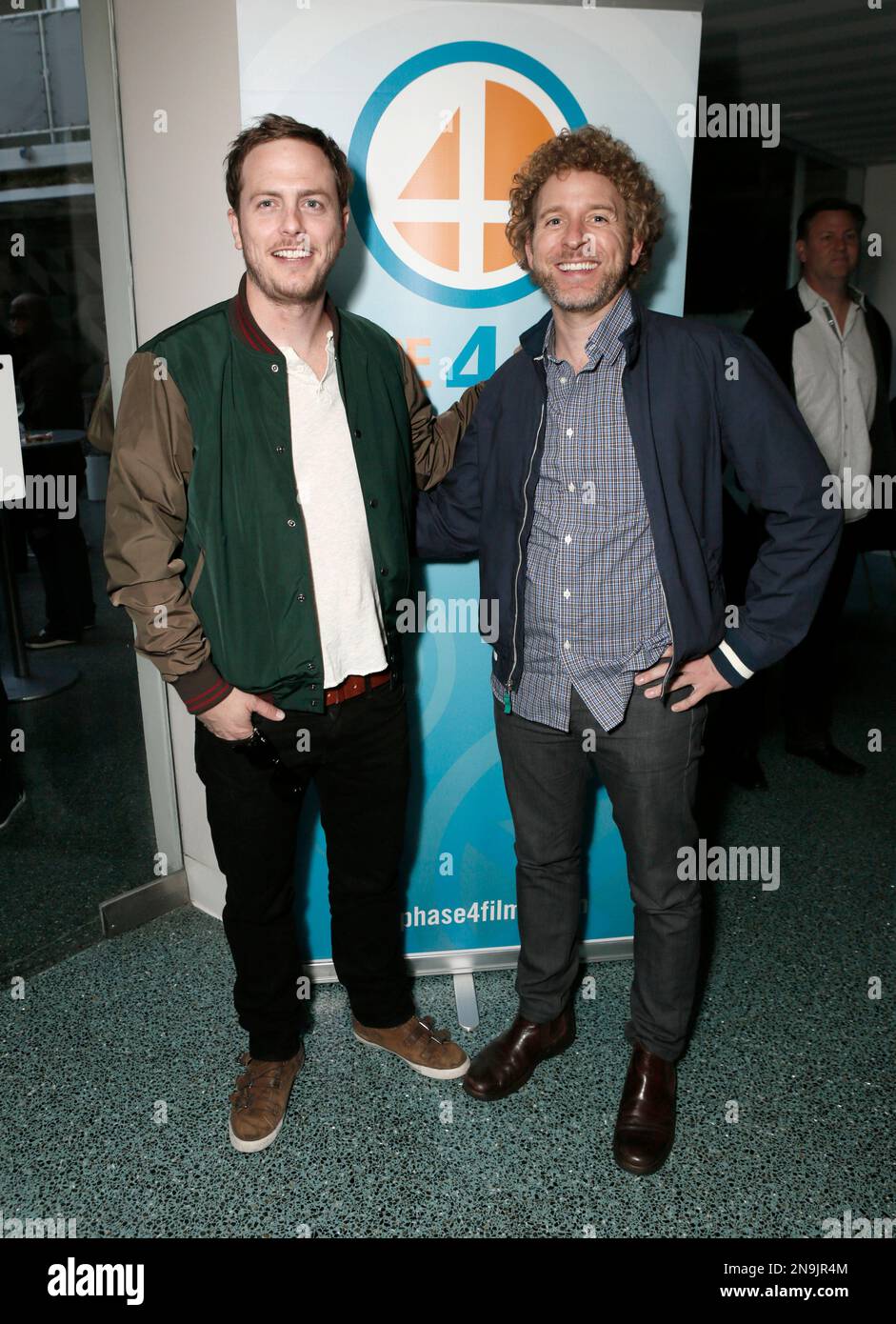 Blaise Miller and Jeff Grace attend the Phase 4 Films Annual Cocktail ...