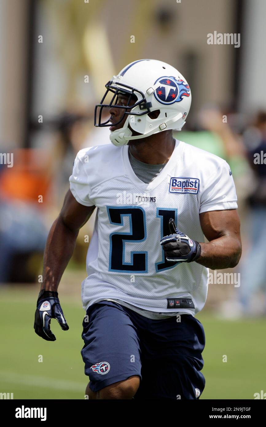 Tennessee Titans running back Javon Ringer runs a pass route during NFL ...