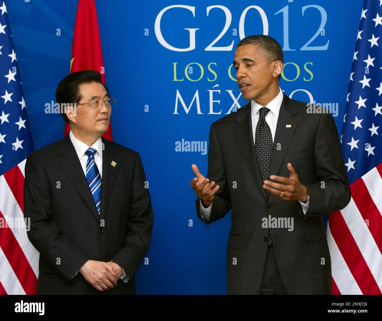 President Barack Obama speaks as he attends a bilateral meeting with ...