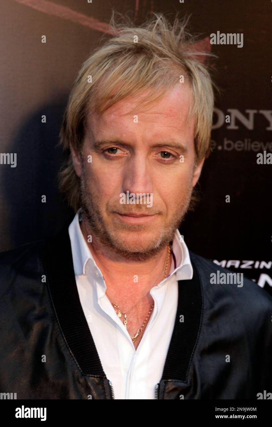 Welsh actor Rhys Ifans arrives for the French premiere of The Amazing ...