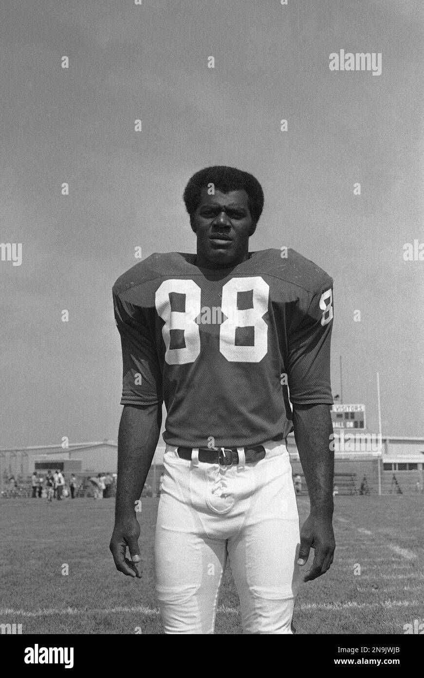 Minnesota Vikings Alan Page is shown, Aug. 5, 1973. (AP Photo Stock ...