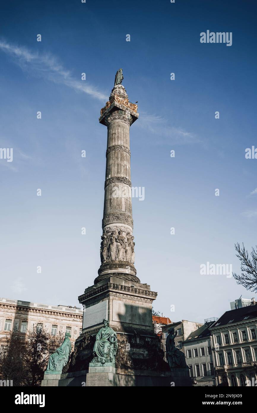 The Congress Column in the City of Brussels, Belgium Stock Photo - Alamy