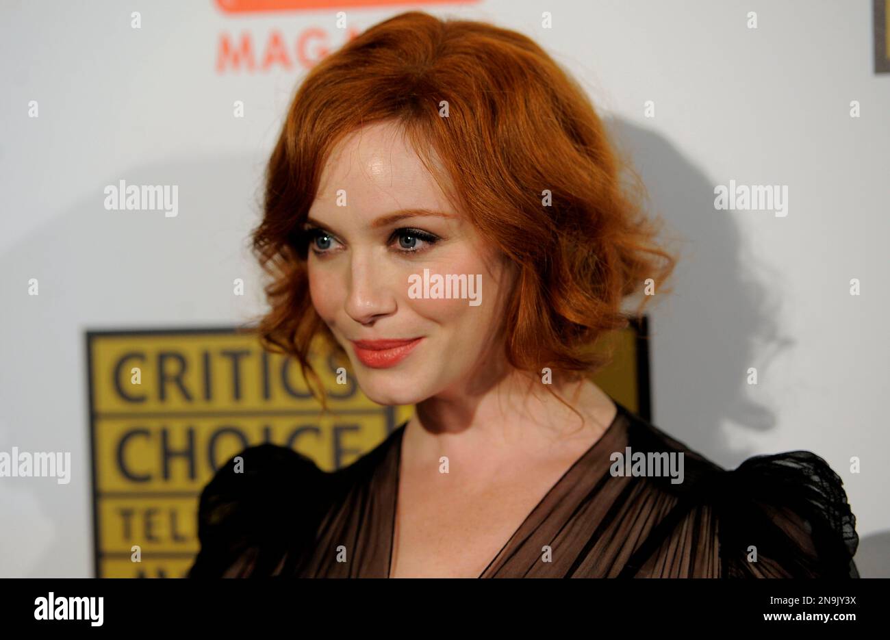 Christina Hendricks arrives at the 2nd Annual Critics' Choice ...