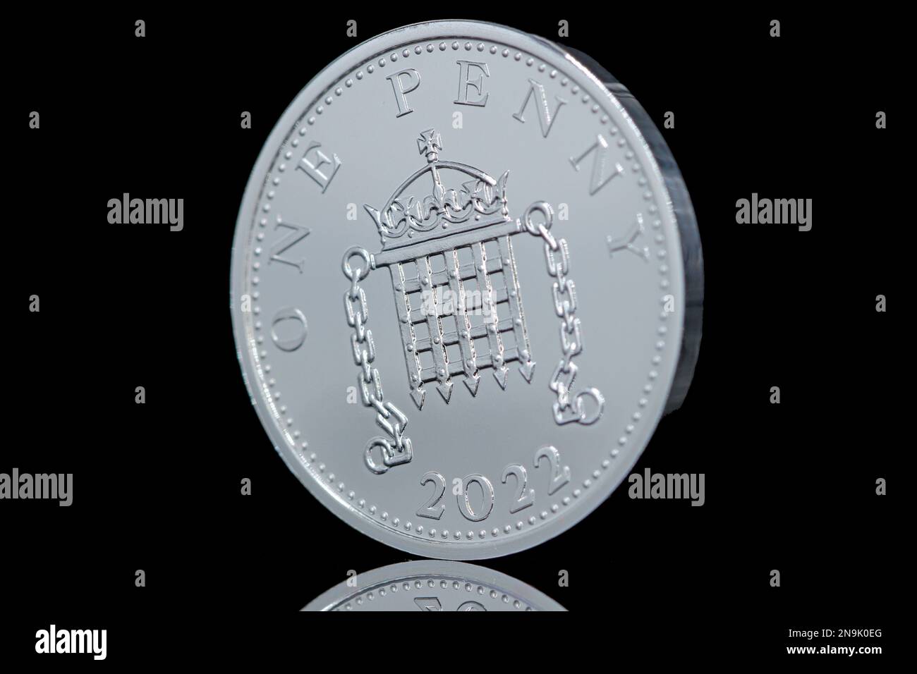 2022 silver penny hi-res stock photography and images - Alamy