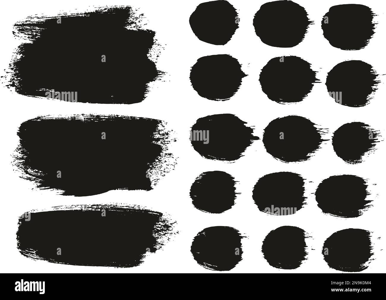 Round Brush Thick Long Background & Straight Lines Mix Artist Brush ...