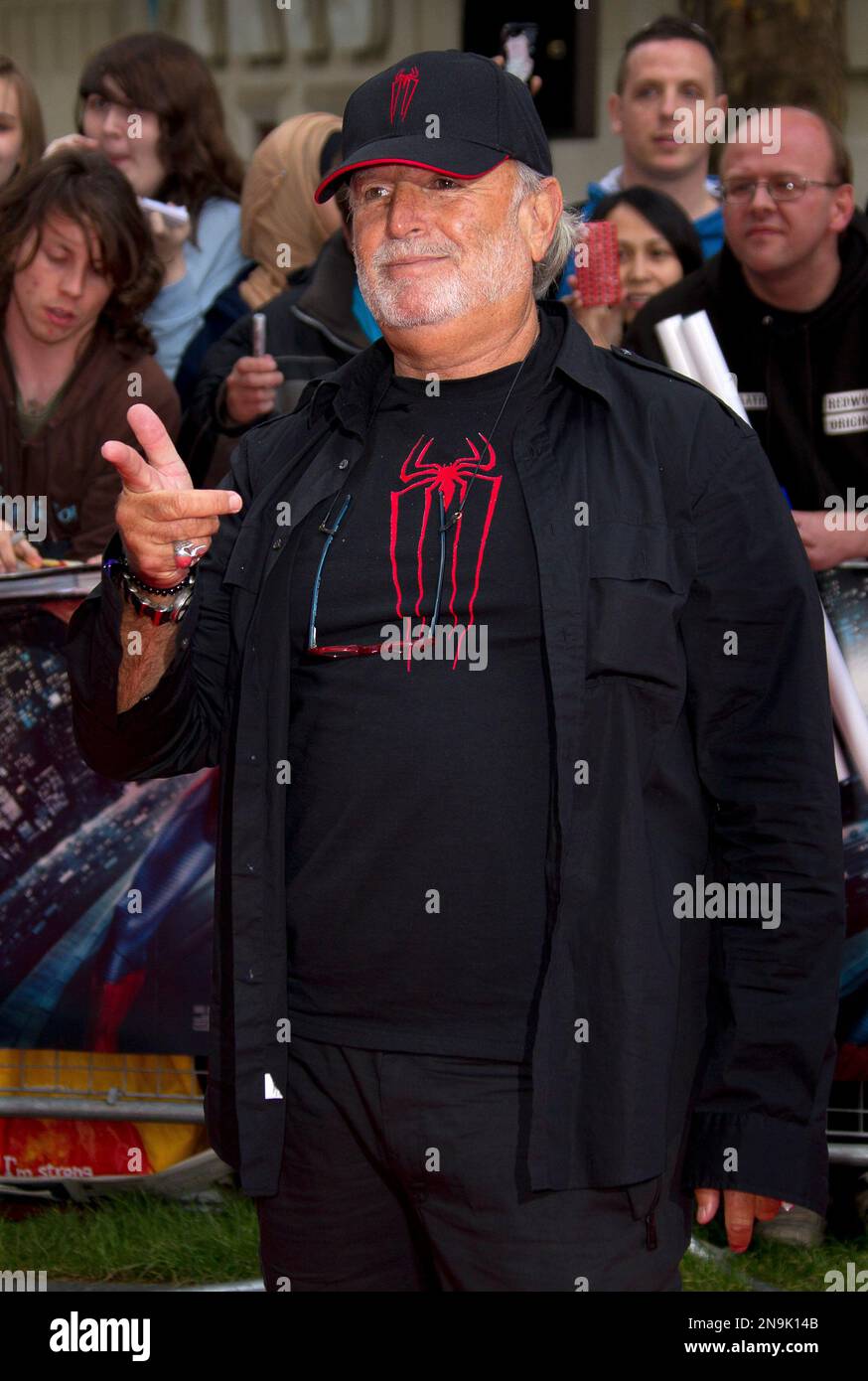 Avi Arad arrives for the UK premiere of The Amazing Spider-Man at a ...