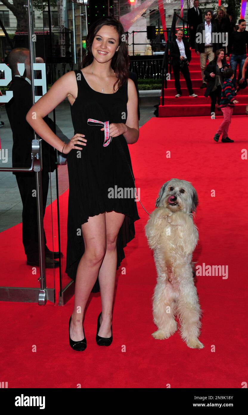 Britain's Got Talent winners Ashleigh Butler and her dog Pudsey arrives ...
