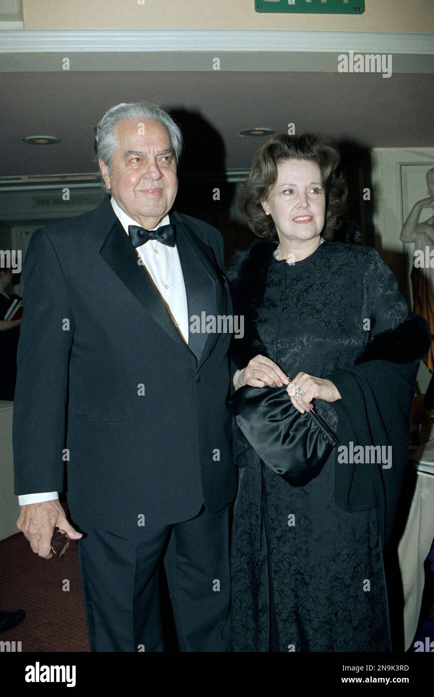 American film producer Albert Broccoli, known as Cubby Broccoli, famous ...