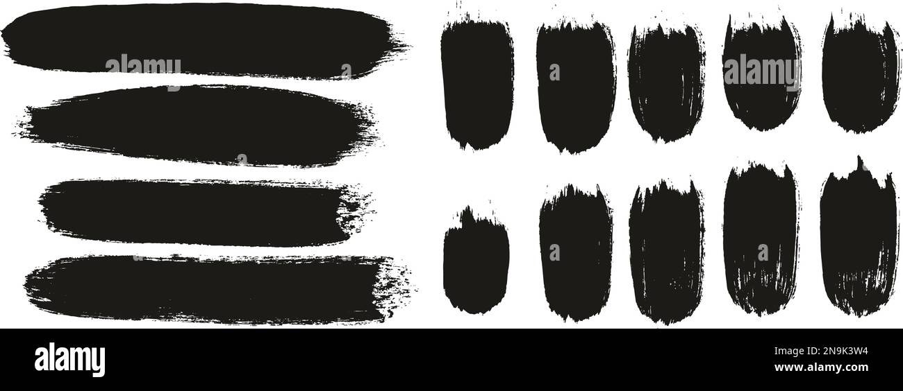 Round Brush Thick Long Background & Straight Lines Mix Artist Brush ...