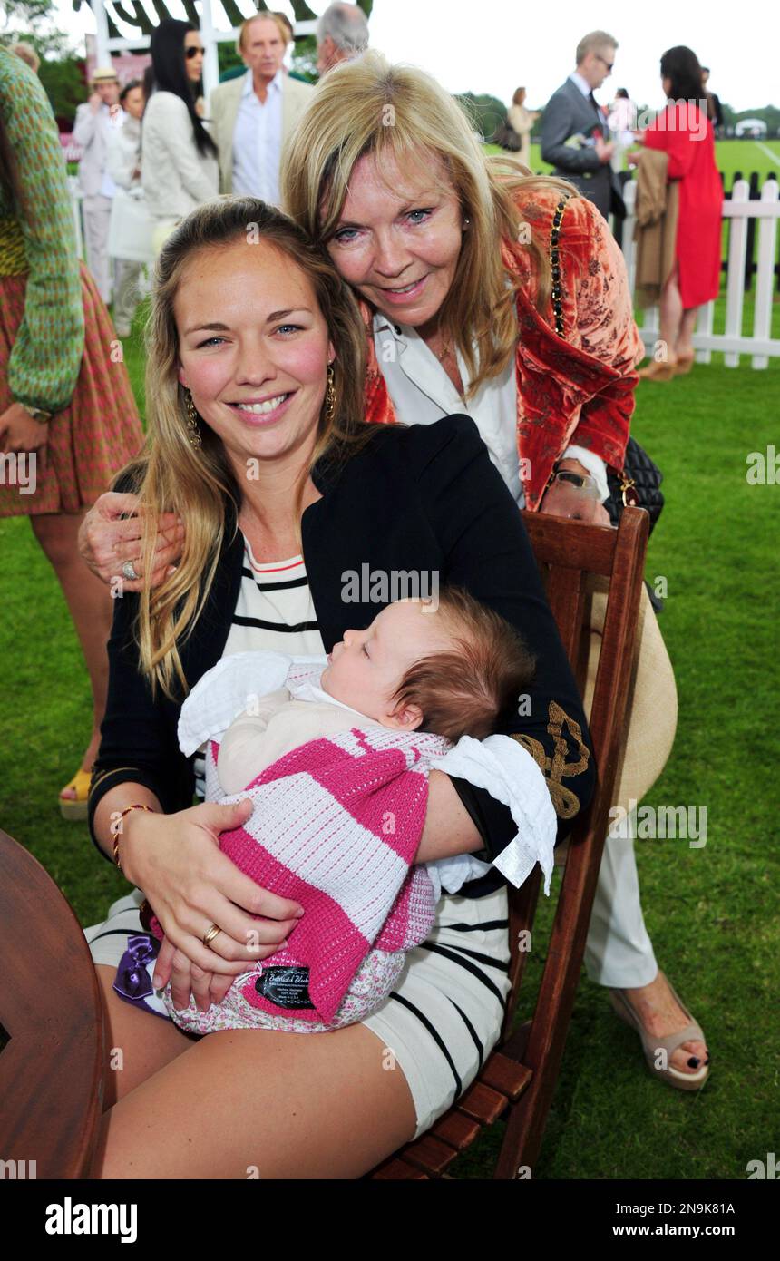 Tor Cook, Anne Cook arrives at the Cartier Queen's Cup 2012 at Guards ...