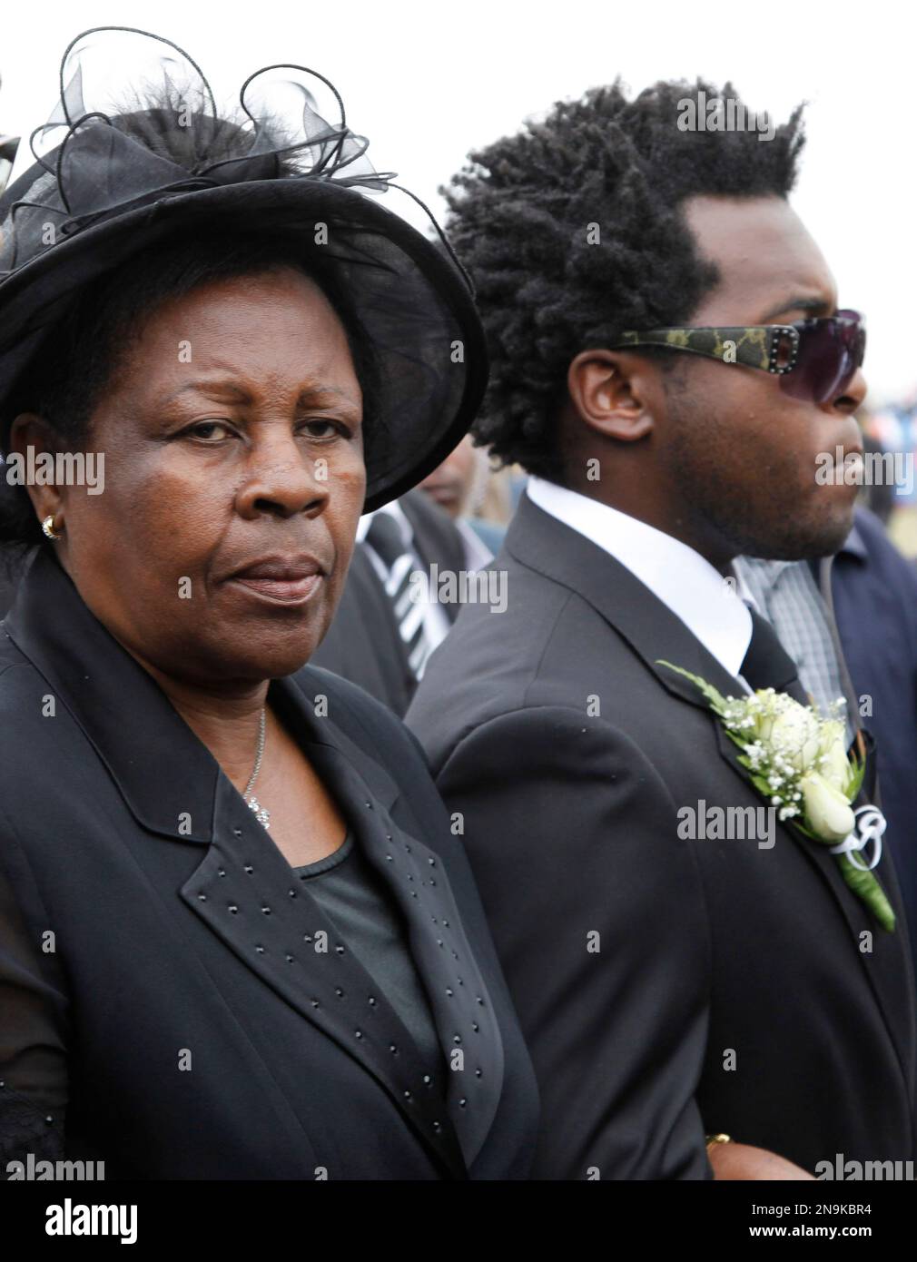 Margaret Saitoti, left, and son Zachary Saitoti, family of late ...