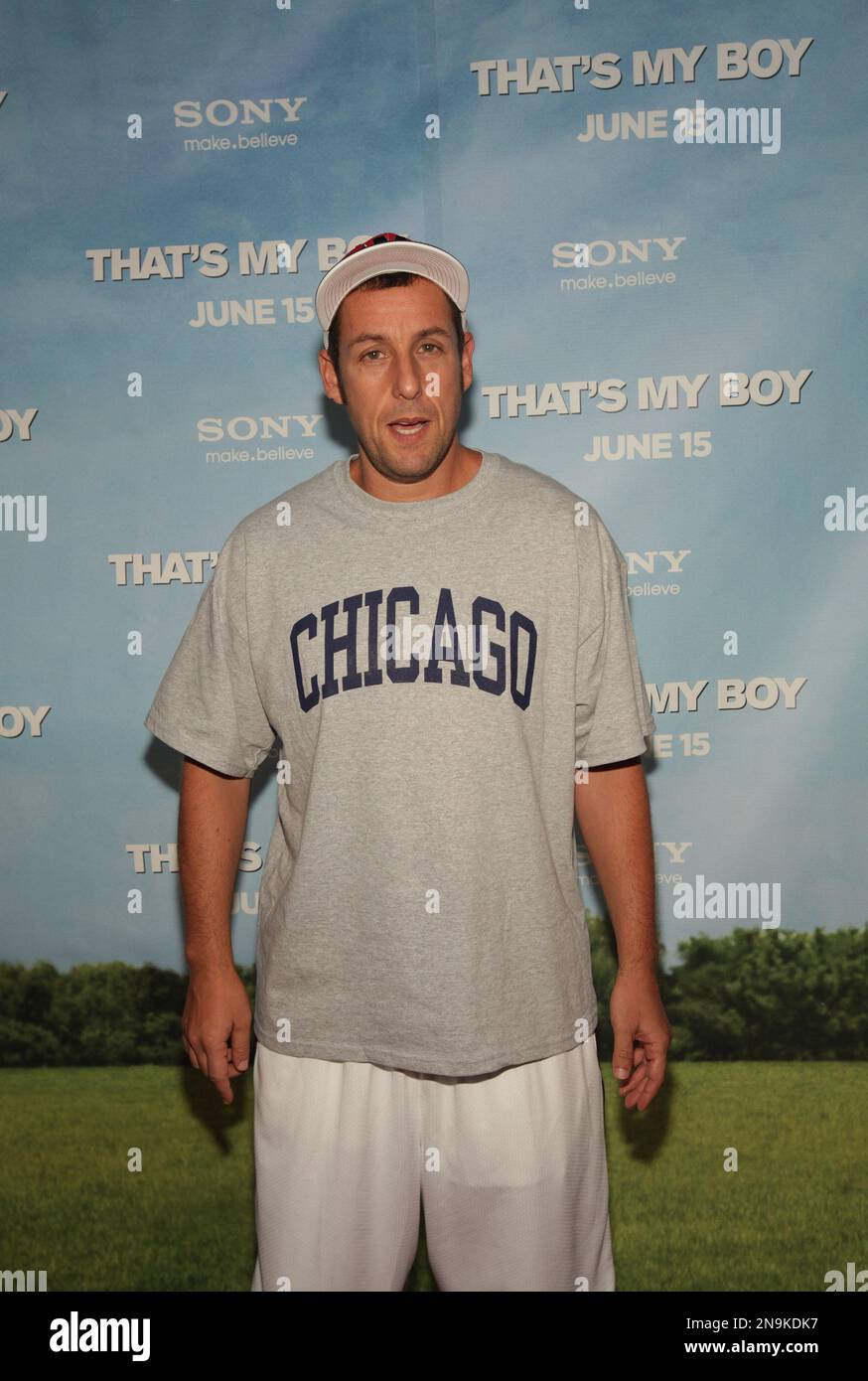 Adam Sandler at the premiere of "That's My Boy's" on Thursday June 14 ...