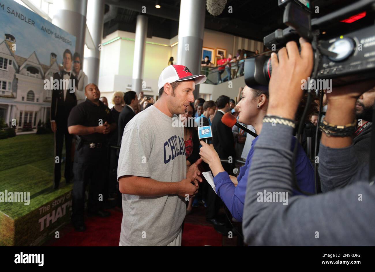 Adam Sandler at the premiere of "That's My Boy's" on Thursday June 14 ...