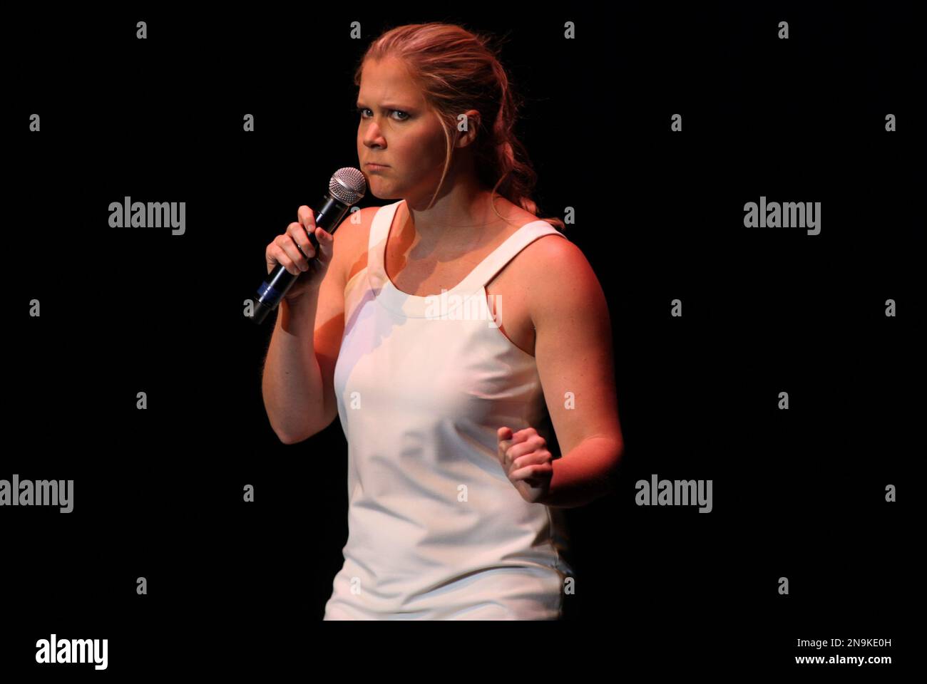 Amy Schumer performs at the "Just For Laughs Comedy Festival" on ...