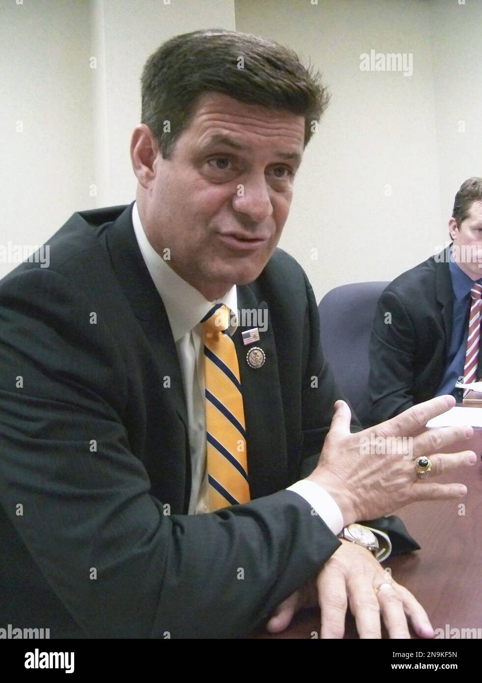 In this Wednesday, June 13, 2012 photo, U.S. Rep Chip Cravaack, R-Minn ...