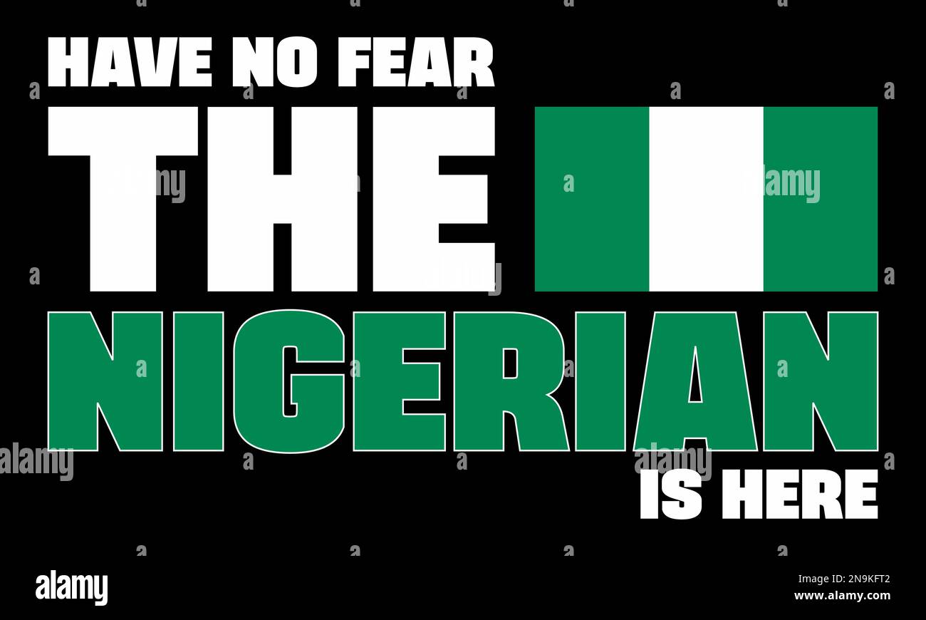 Traditional nigerian flag Stock Vector Images - Alamy