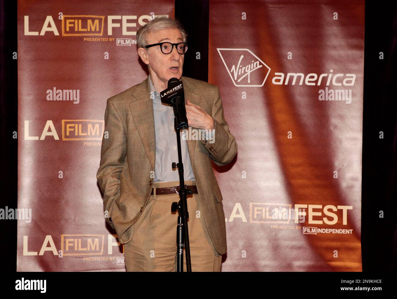 Woody Allen attends the premiere of "To Rome With Love" at Regal ...