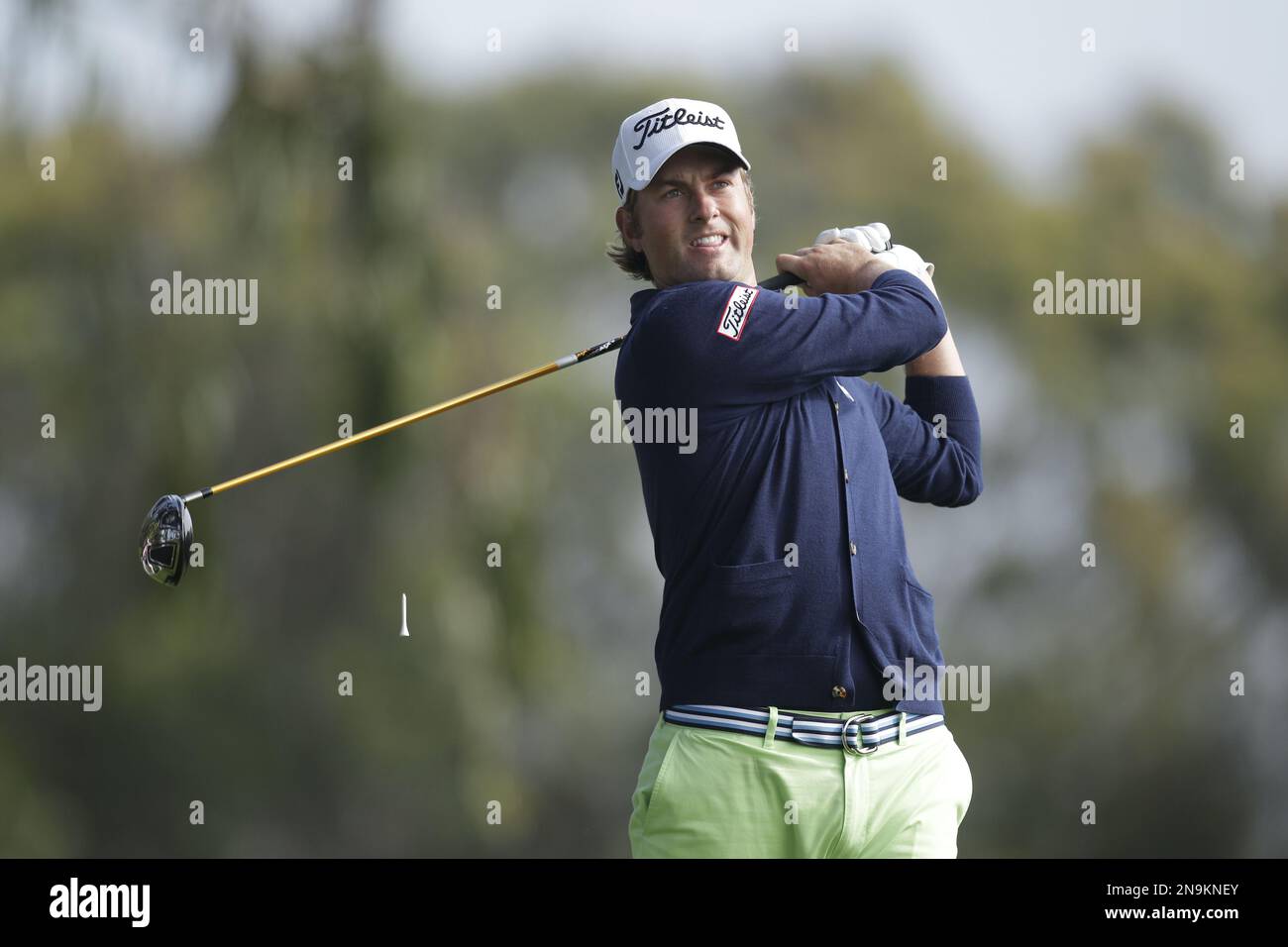 Webb Simpson during the first round of the U.S. Open Championship golf ...